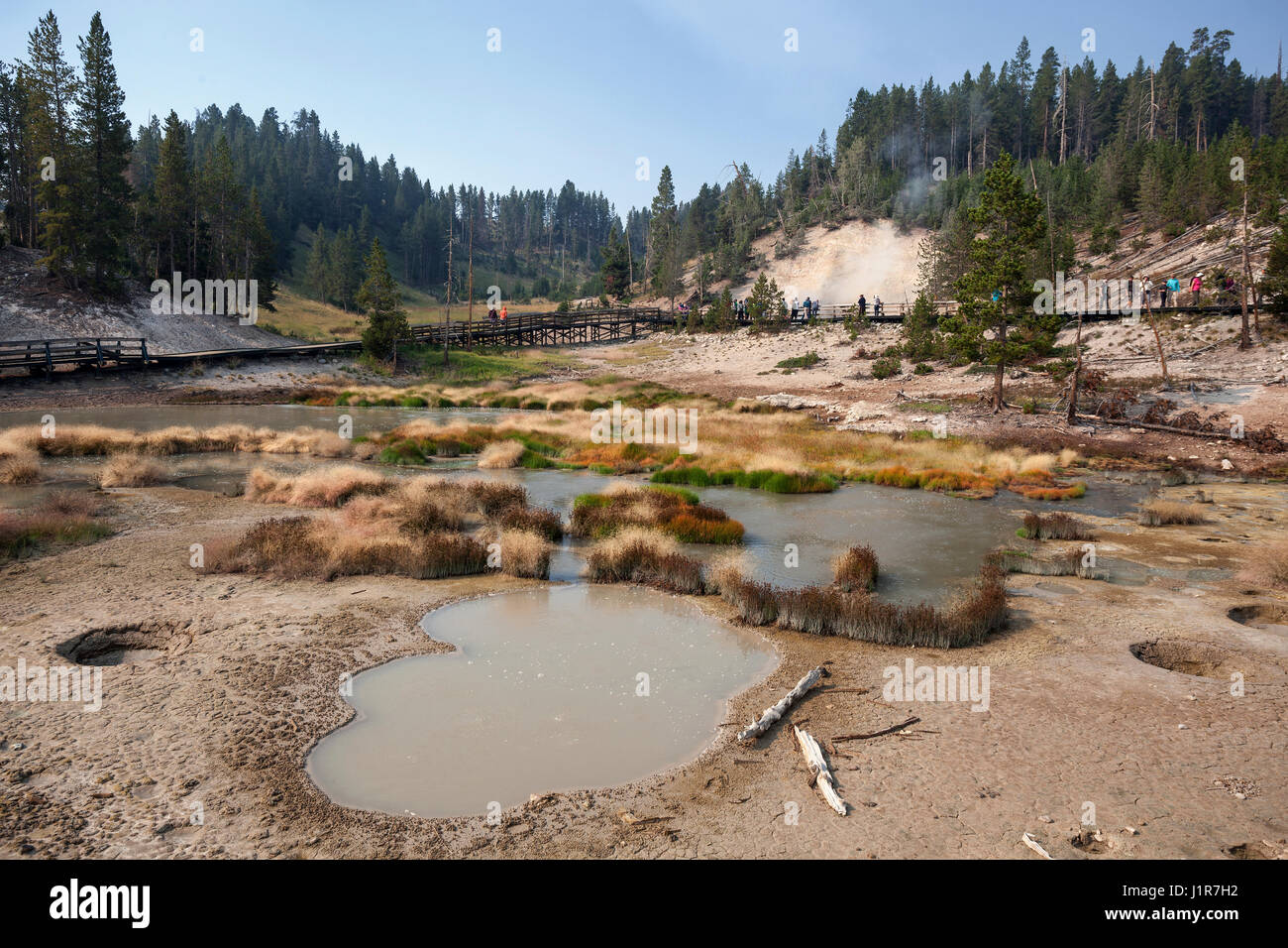 Vulcano yellowstone hi-res stock photography and images - Alamy