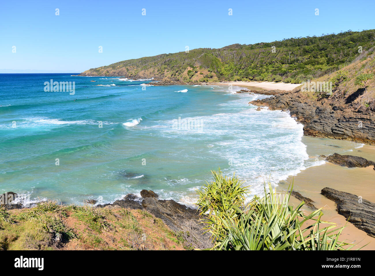 Broken head Nature Reserve Stock Photo - Alamy