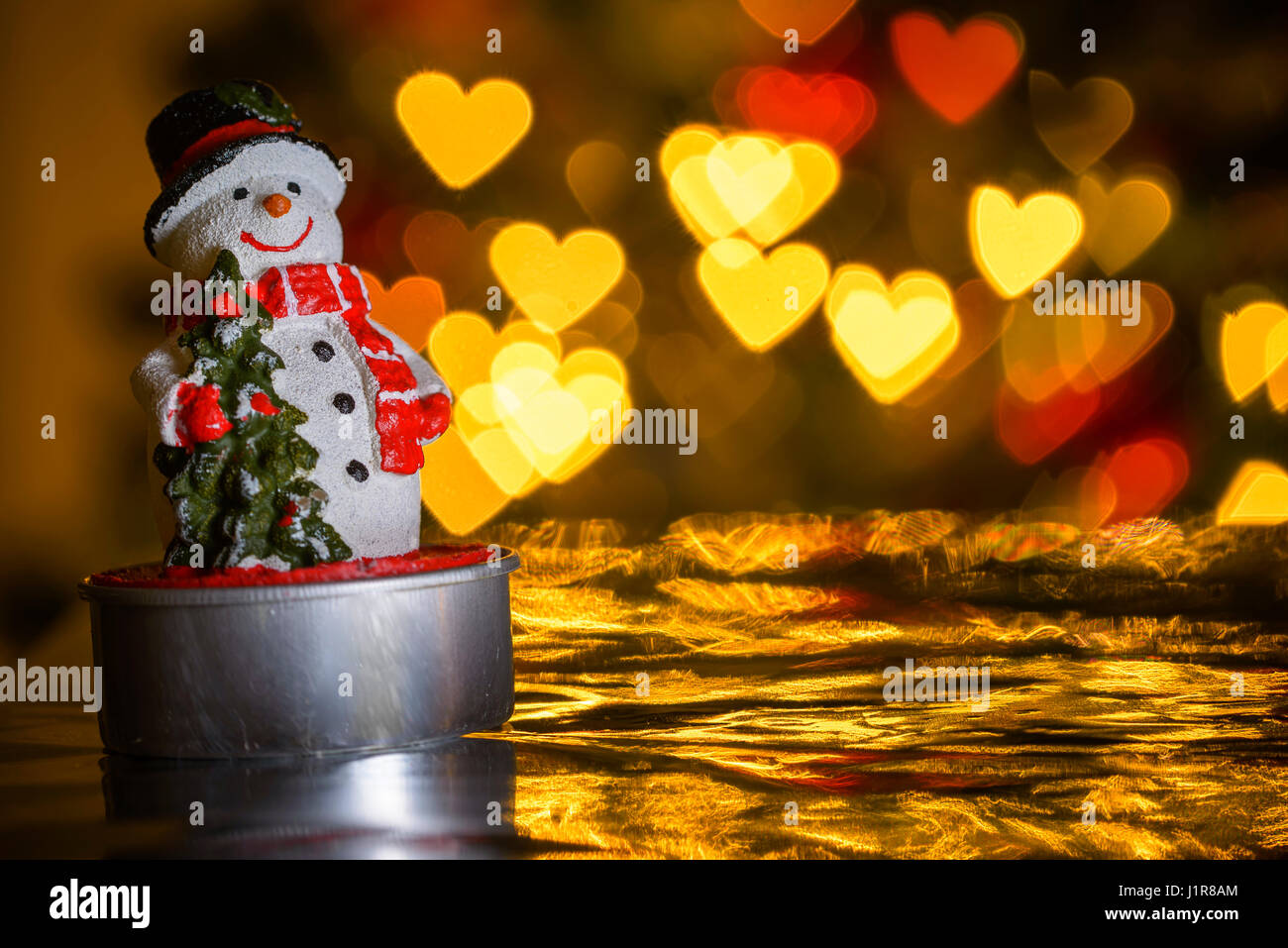 Merry christmas card deer balls hi-res stock photography and images - Alamy