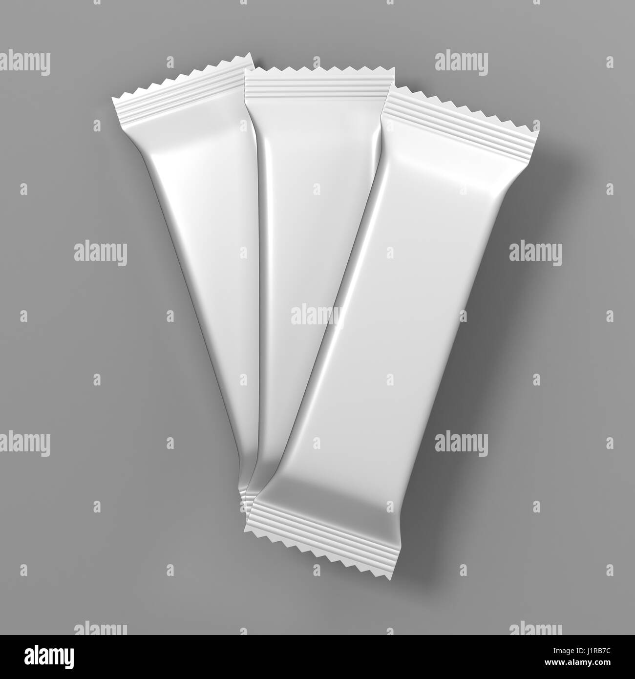 Chocolate Wrapper Packaging Stick Sachet Mock up 3D illustration Stock ...