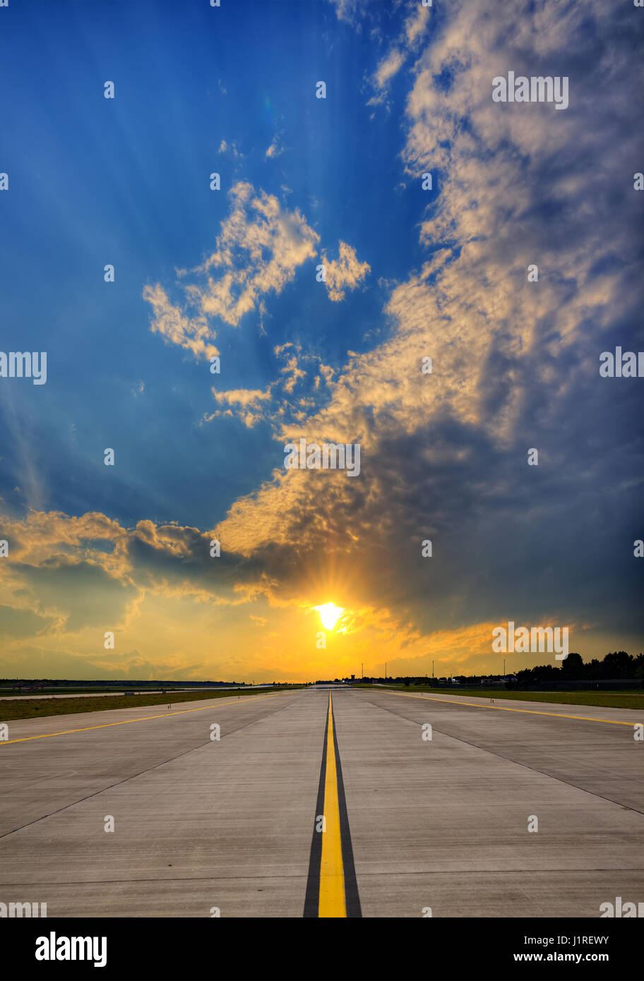Airport Runway Wallpaper