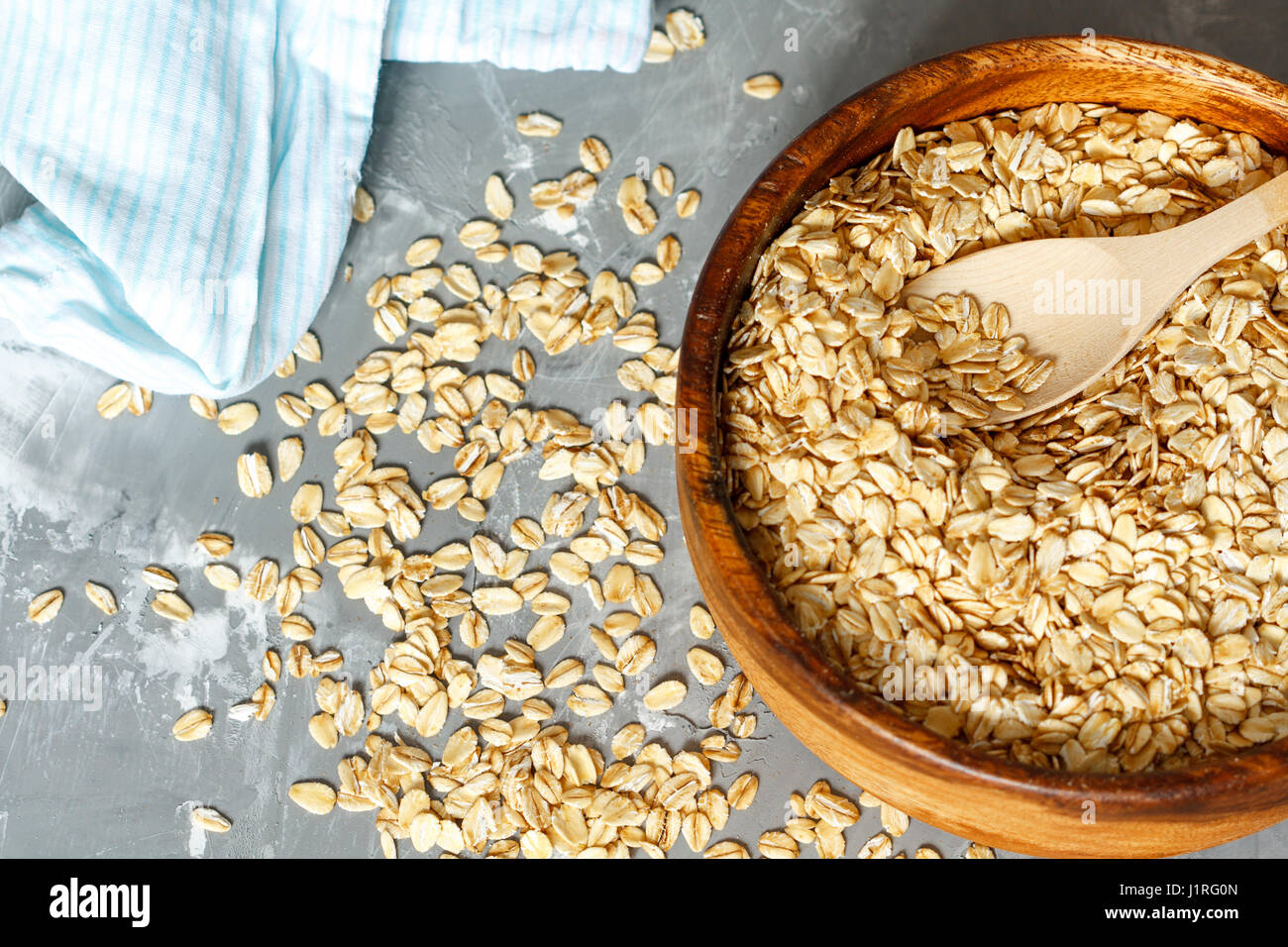 Scattered oatmeal hi-res stock photography and images - Alamy