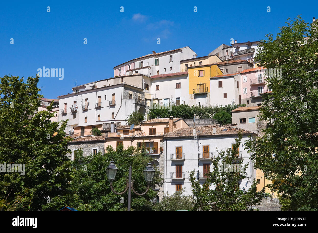 Panoramic view of Viggianello. Basilicata. Italy Stock Photo - Alamy