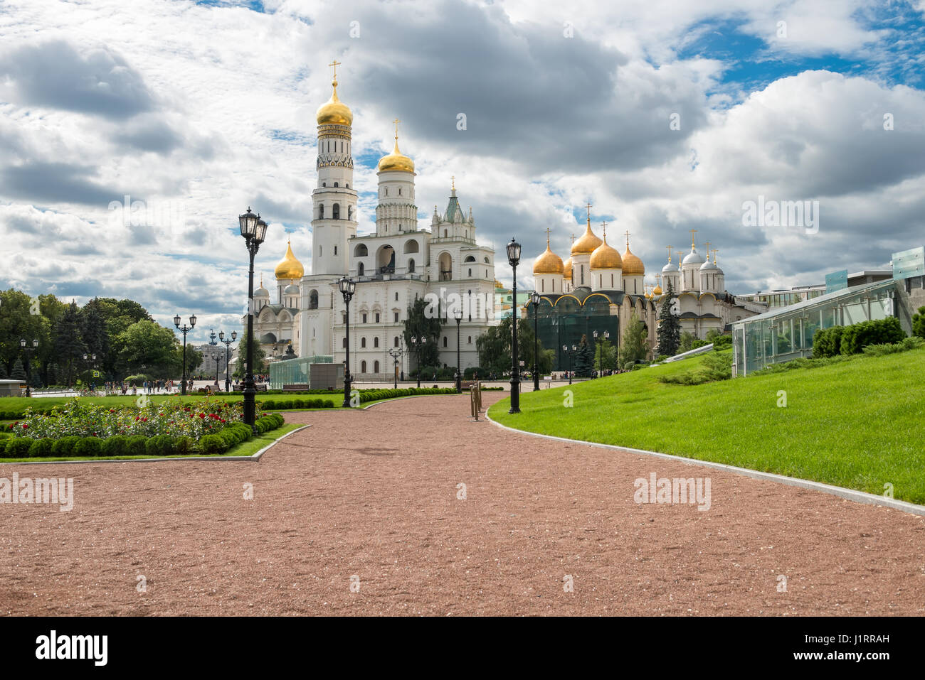 Inside the Kremlin's wall - Ivan the Great Bell Tower, Ivan the Great ...
