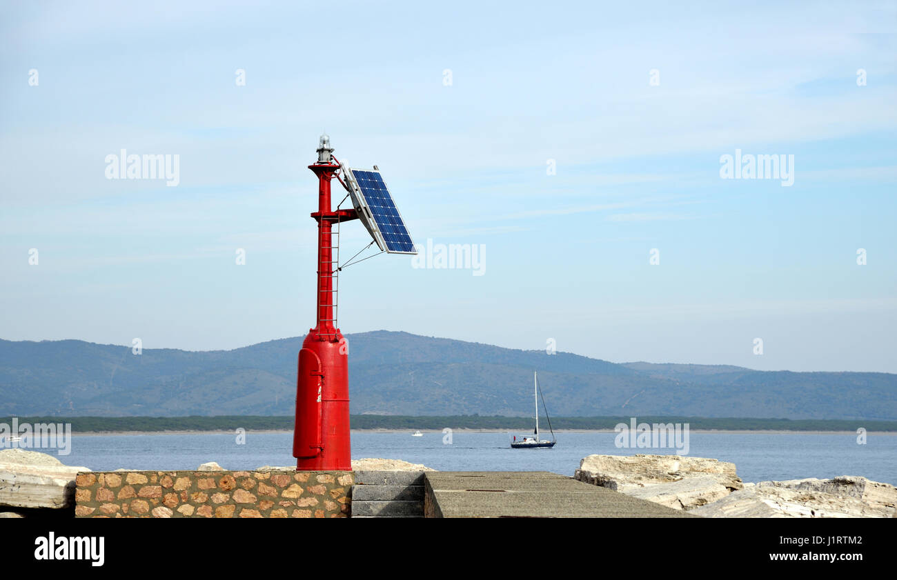 Solar powered beacon hi-res stock photography and images - Alamy