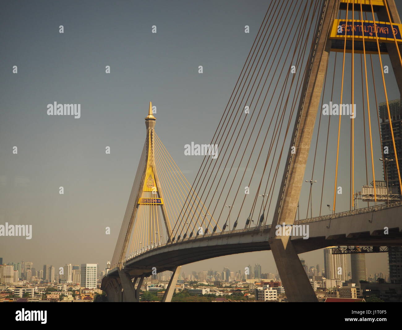 Rama IX Bridge Stock Photo - Alamy