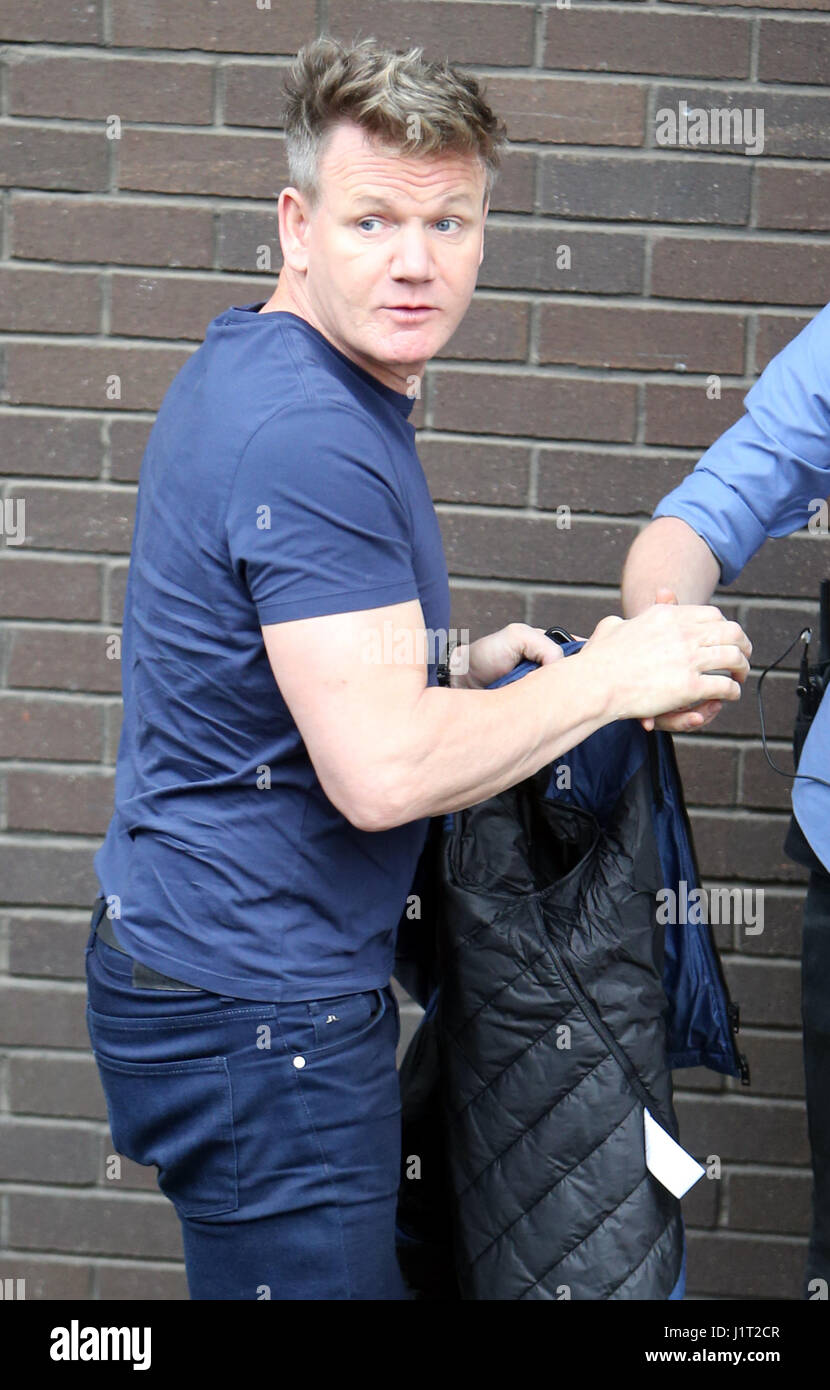 Gordon Ramsay outside ITV Studios Featuring: Gordon Ramsay Where ...
