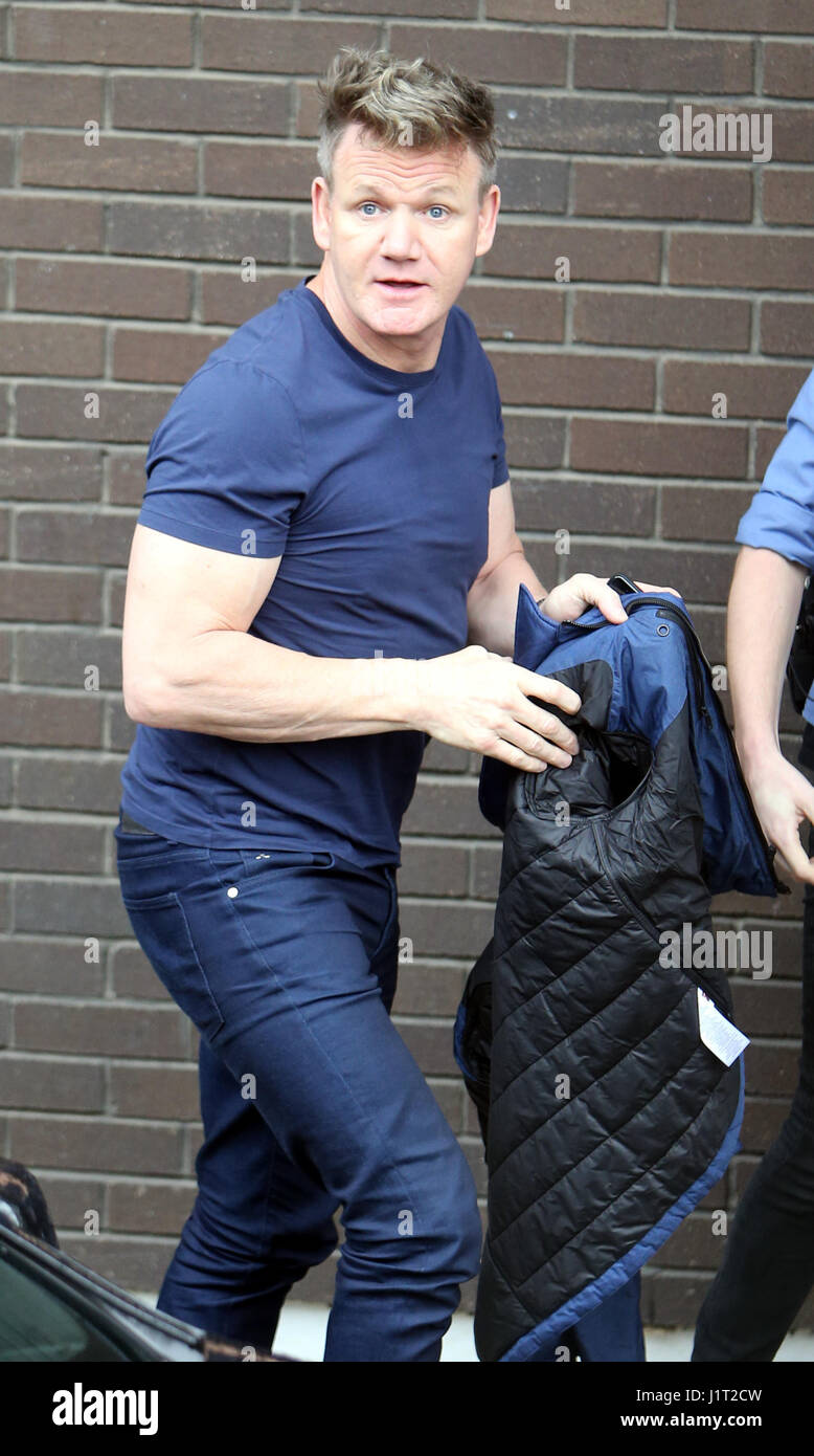 Gordon Ramsay outside ITV Studios Featuring: Gordon Ramsay Where ...