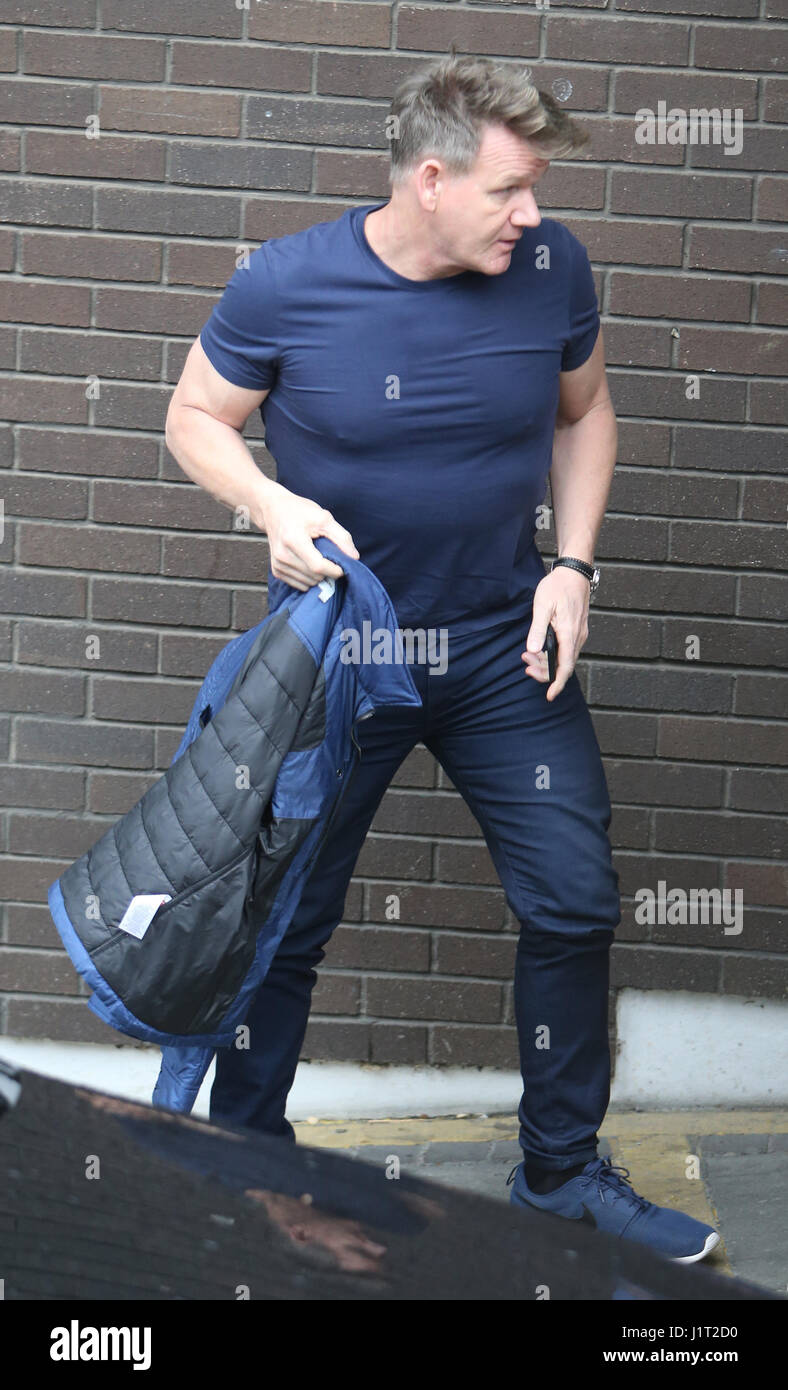 Gordon Ramsay outside ITV Studios Featuring: Gordon Ramsay Where ...