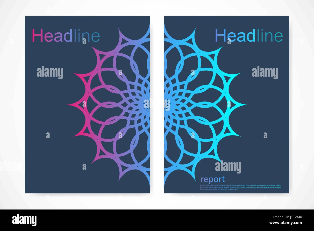 Brochure design template. Vector flyer layout. Pattern for magazine ...