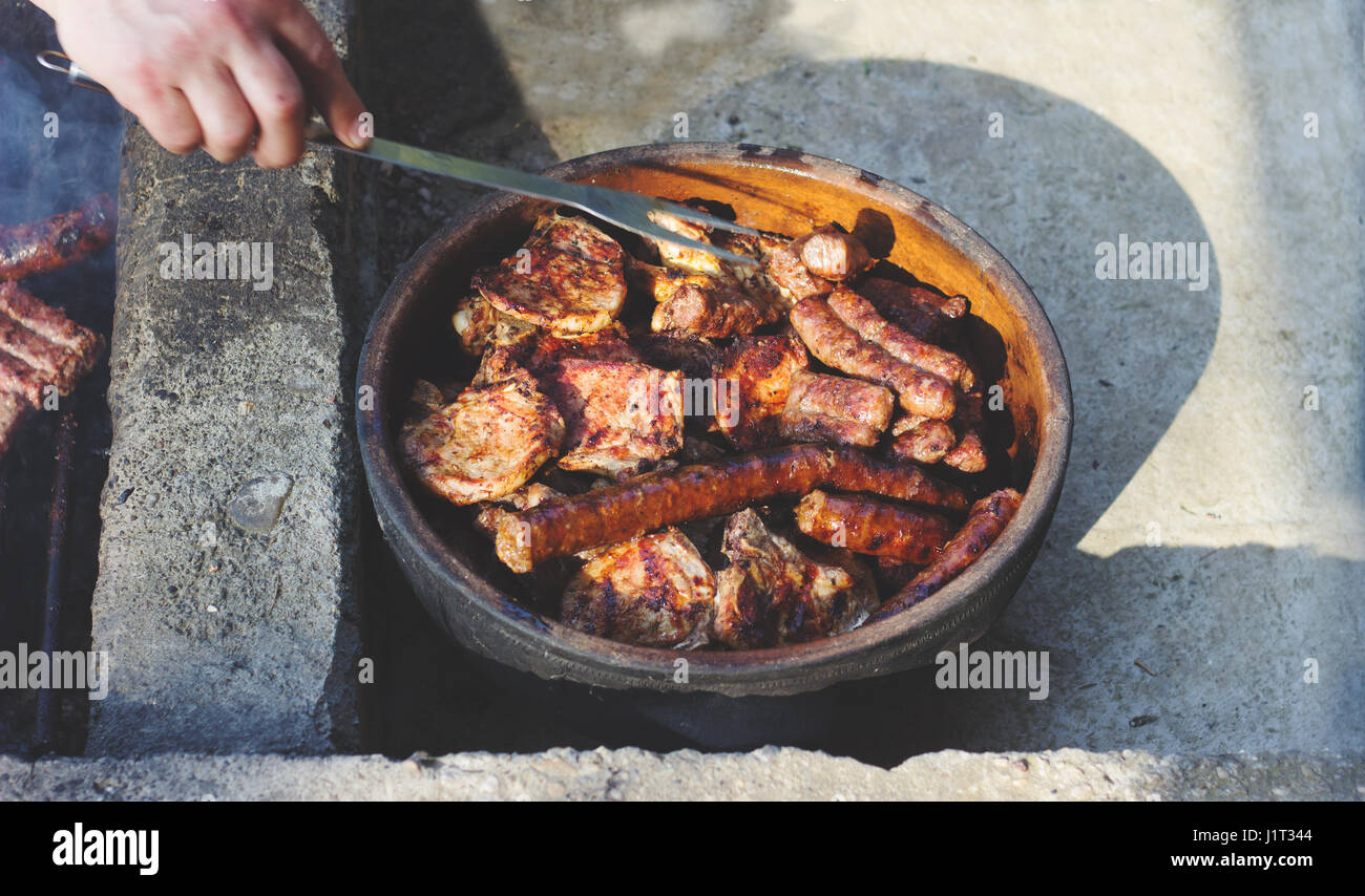Big steak barbecue hi-res stock photography and images - Alamy