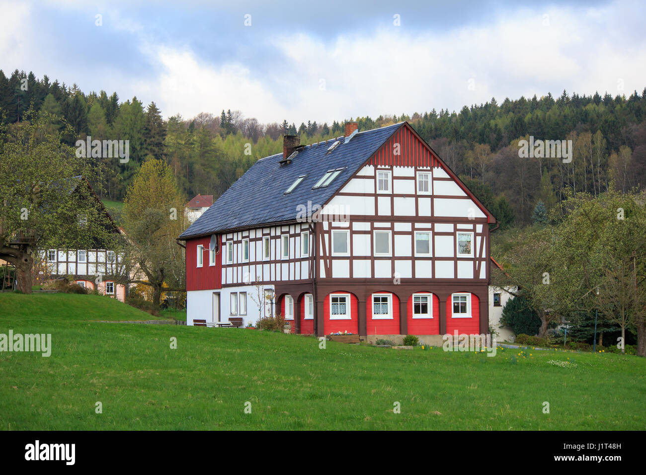 traditional houses Weifa Stock Photo - Alamy