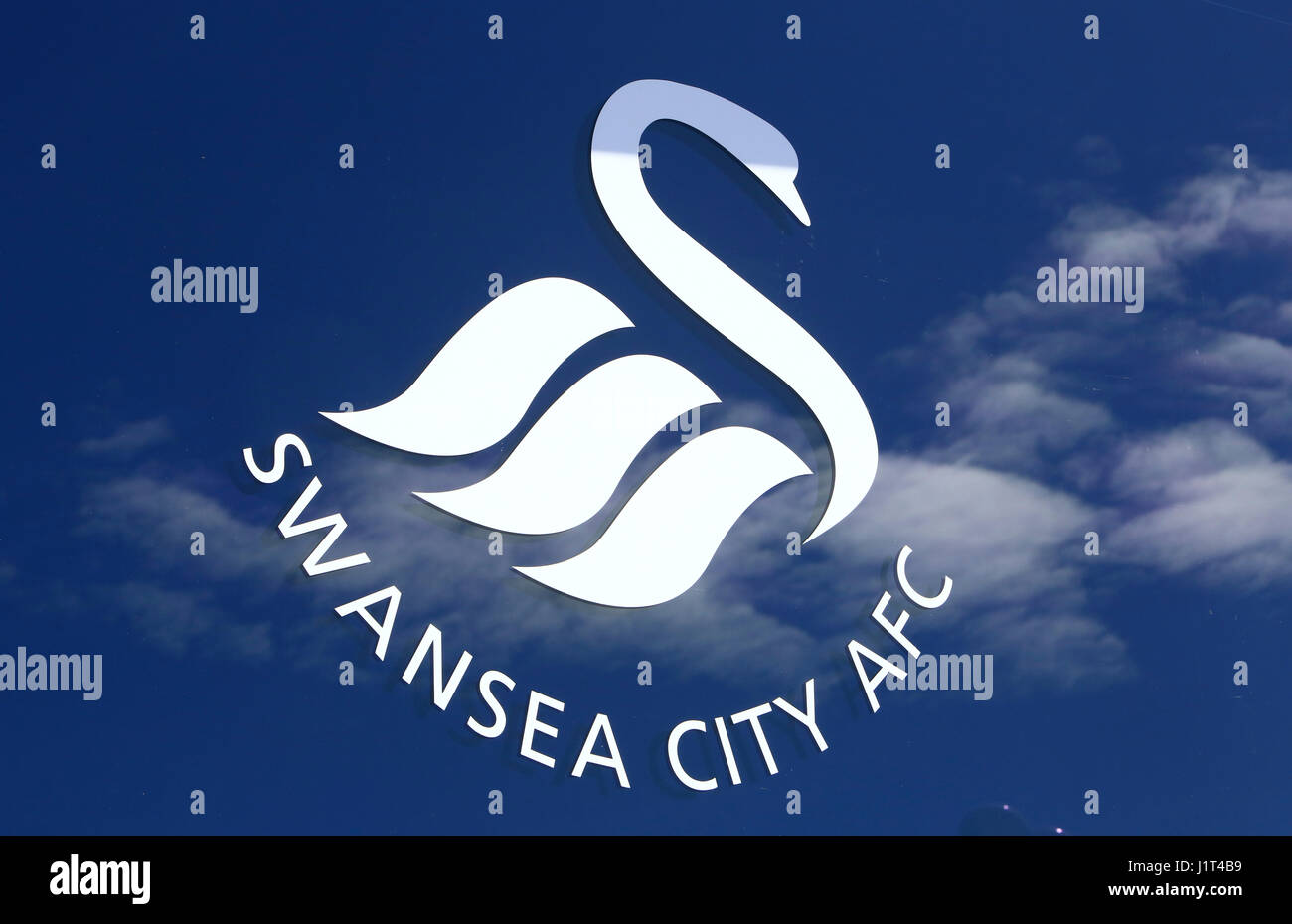 Swansea football badge hi-res stock photography and images - Alamy