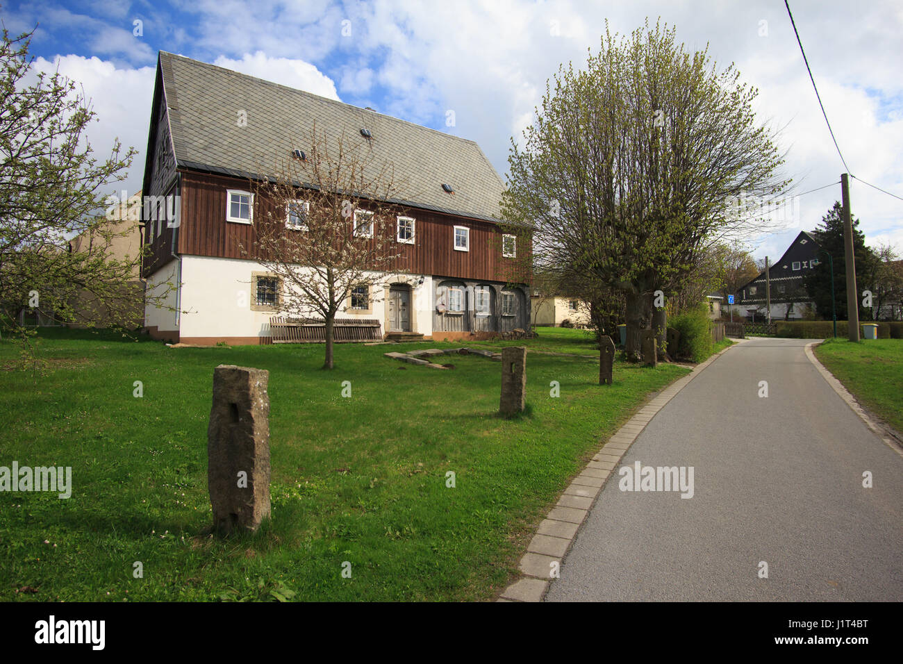 traditional houses Weifa Stock Photo - Alamy