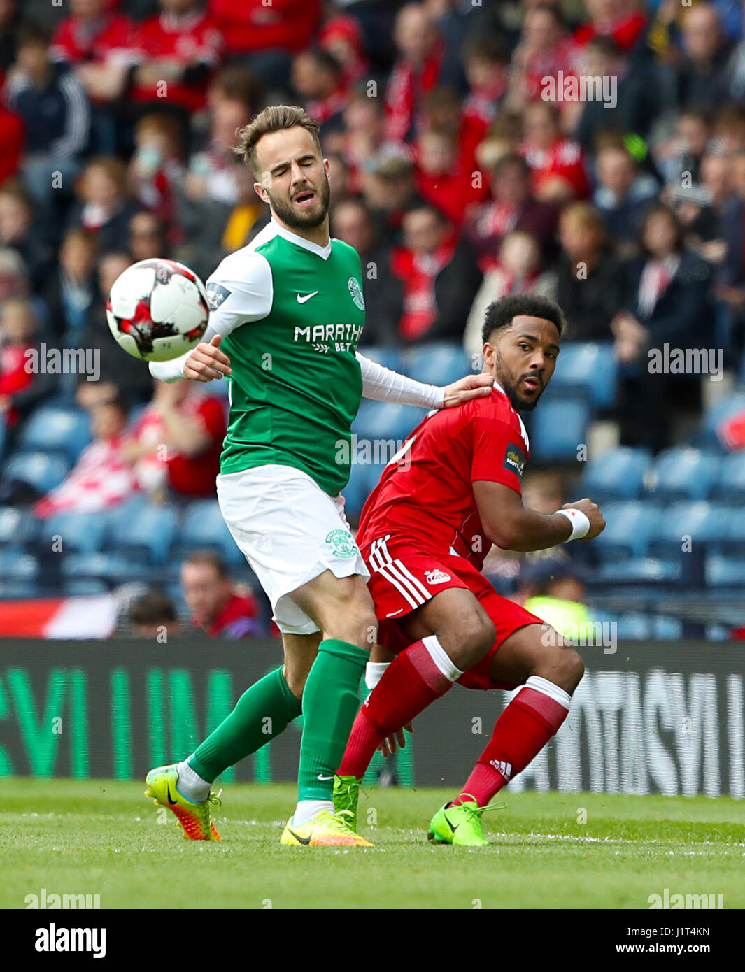 Aberdeens shaleum logan scottish cup hi-res stock photography and ...
