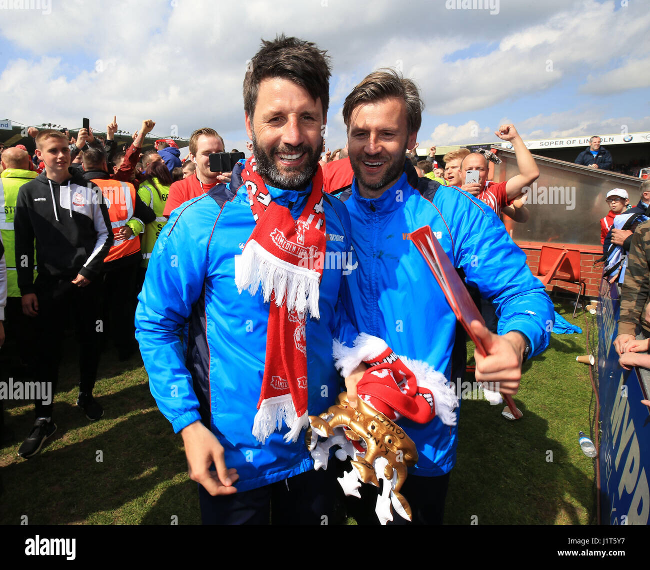 Managers danny and nicky cowley hi-res stock photography and images - Alamy