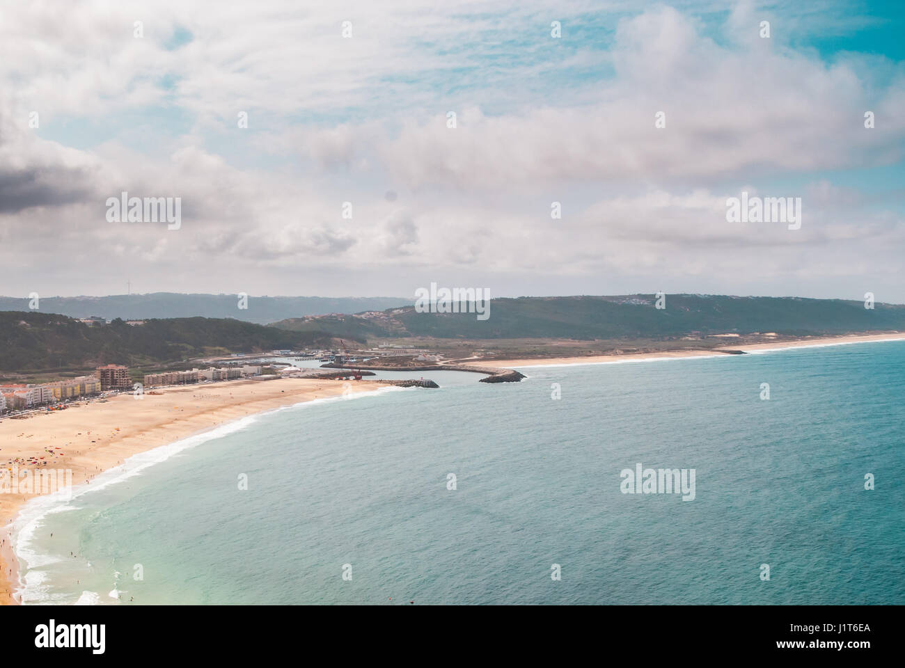 Nazare beach hi-res stock photography and images - Alamy