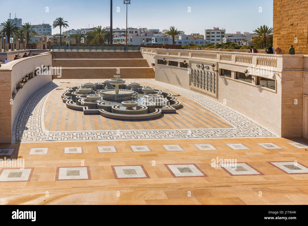 Hassan Tower place in Rabat, Morocco Stock Photo - Alamy