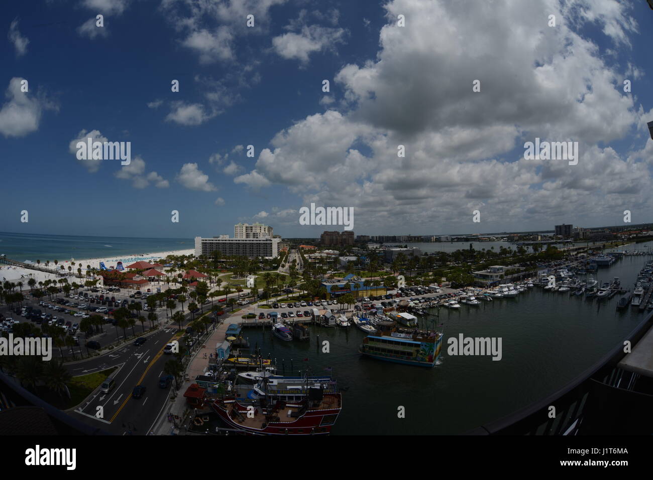 Clearwater beach aerial hi-res stock photography and images - Alamy