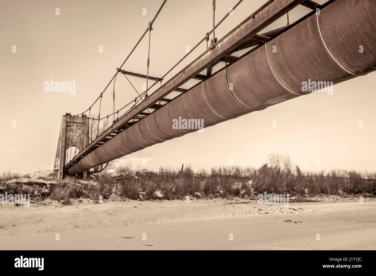 Great Western Sugar Company Effluent Flume and Bridge - rusty abandoned ...
