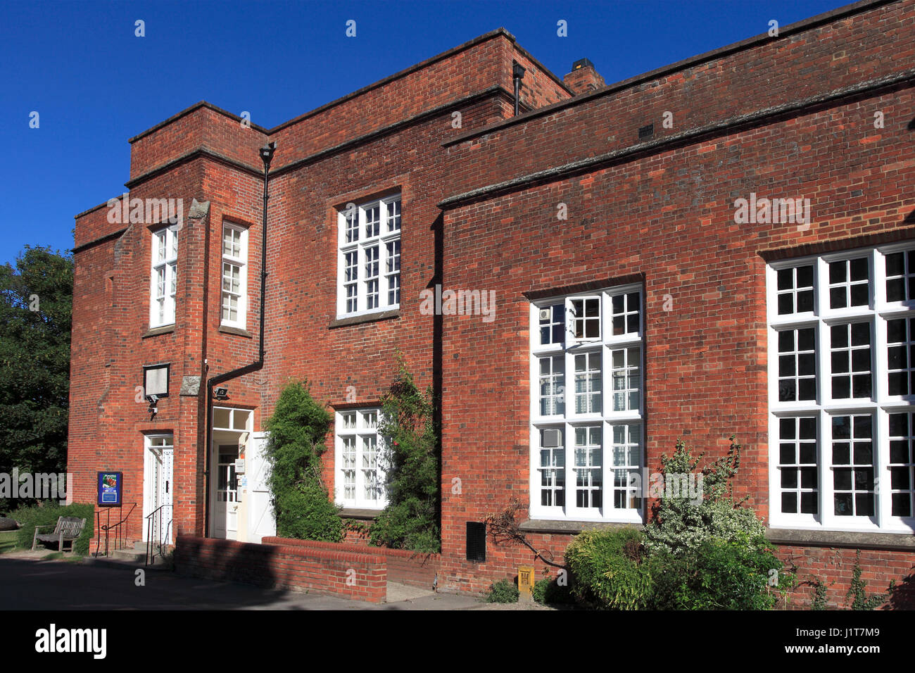 The Museum building, Saffron Walden town, Essex, England, UK Stock ...