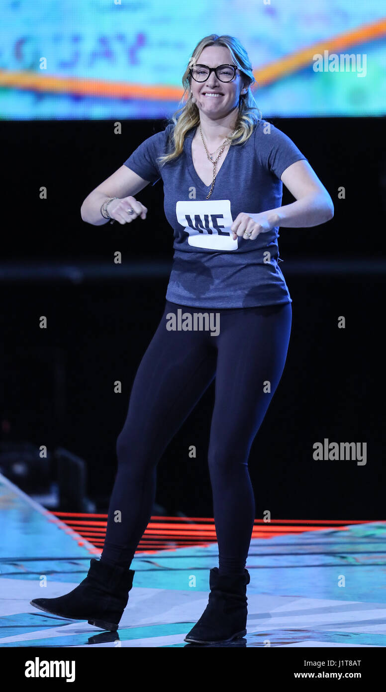 WE Day Wembley - Performances - Kate Winslet Featuring: Kate Winslet ...