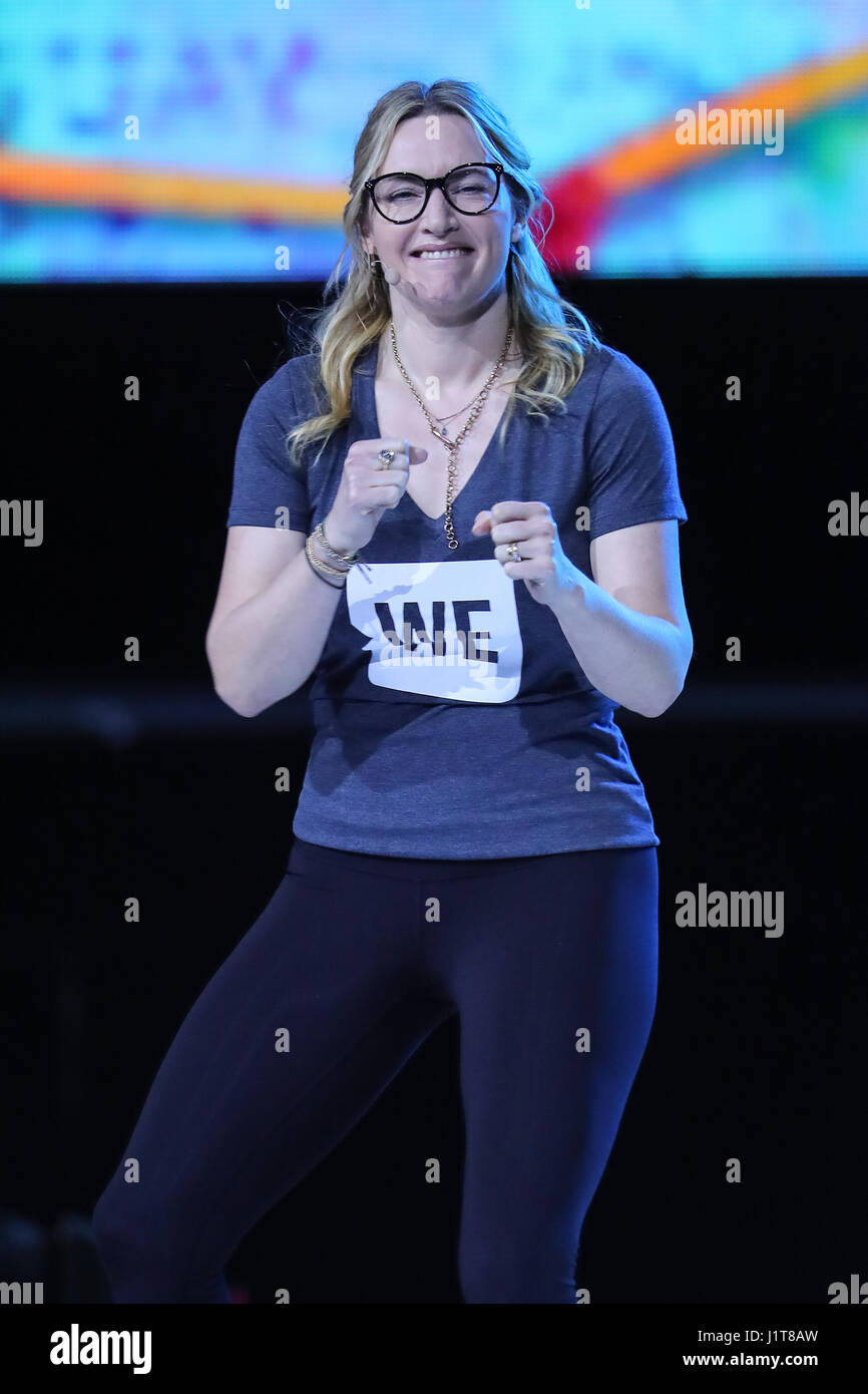 WE Day Wembley - Performances - Kate Winslet Featuring: Kate Winslet ...