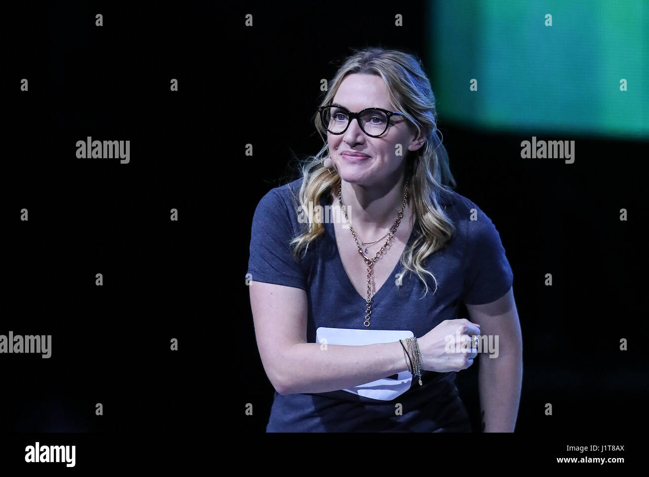 WE Day Wembley - Performances - Kate Winslet Featuring: Kate Winslet ...