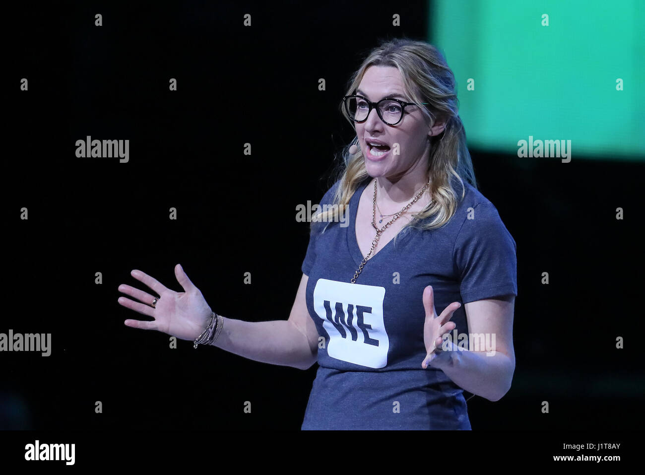 WE Day Wembley - Performances - Kate Winslet Featuring: Kate Winslet ...