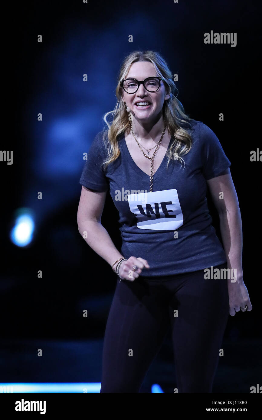 WE Day Wembley - Performances - Kate Winslet Featuring: Kate Winslet ...