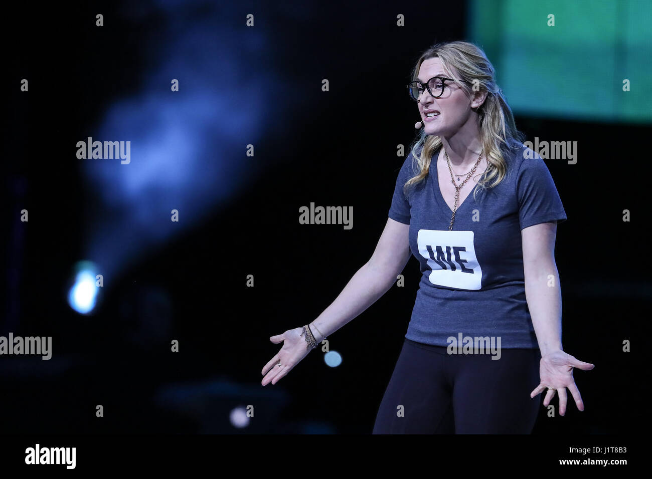 WE Day Wembley - Performances - Kate Winslet Featuring: Kate Winslet ...