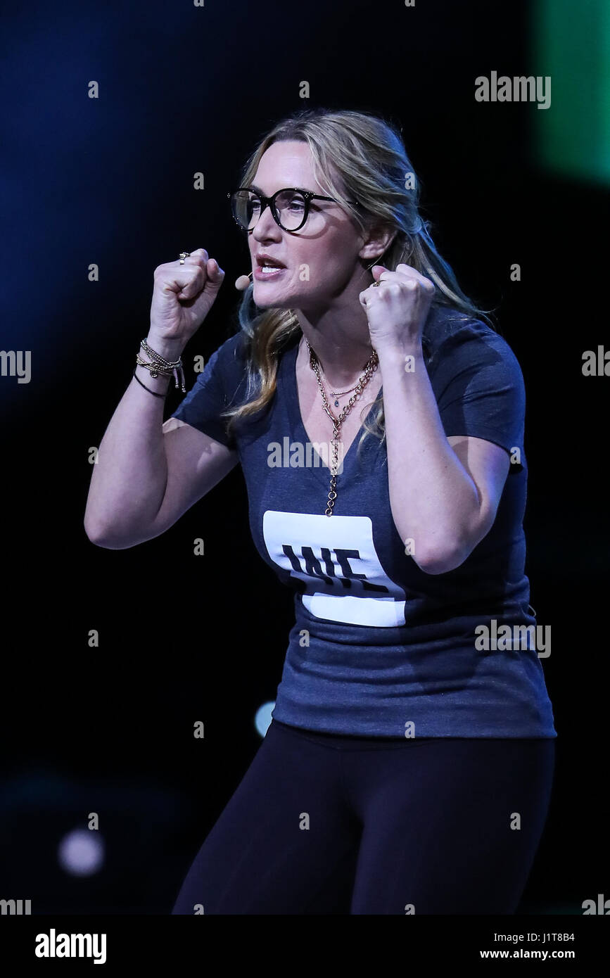 WE Day Wembley - Performances - Kate Winslet Featuring: Kate Winslet ...