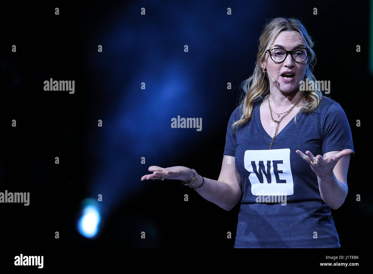 WE Day Wembley - Performances - Kate Winslet Featuring: Kate Winslet ...