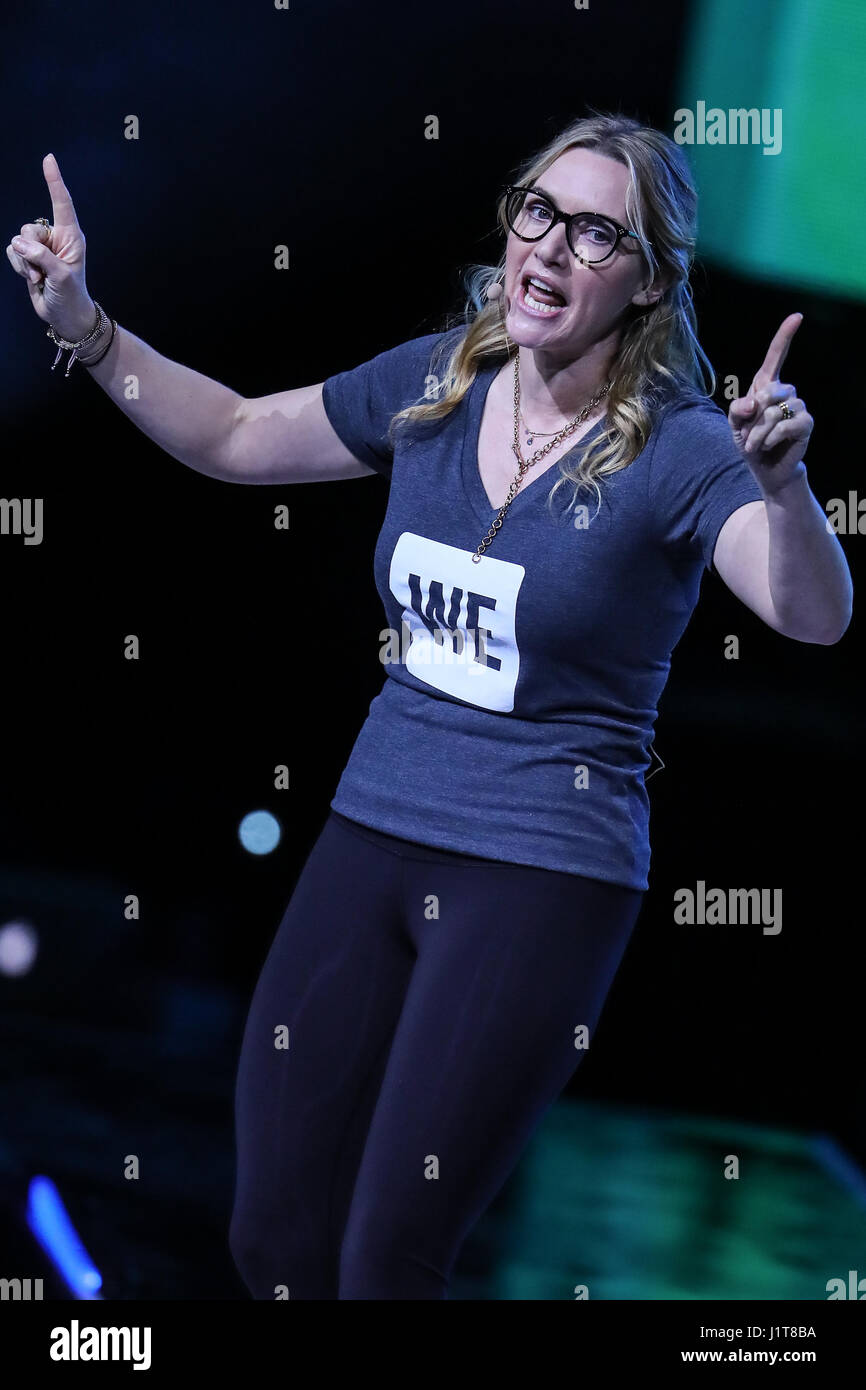 WE Day Wembley - Performances - Kate Winslet Featuring: Kate Winslet ...