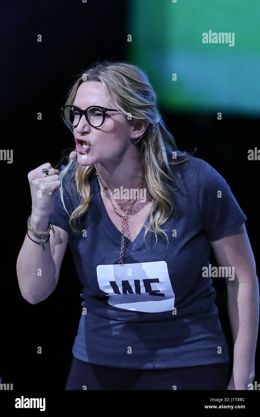WE Day Wembley - Performances - Kate Winslet Featuring: Kate Winslet ...