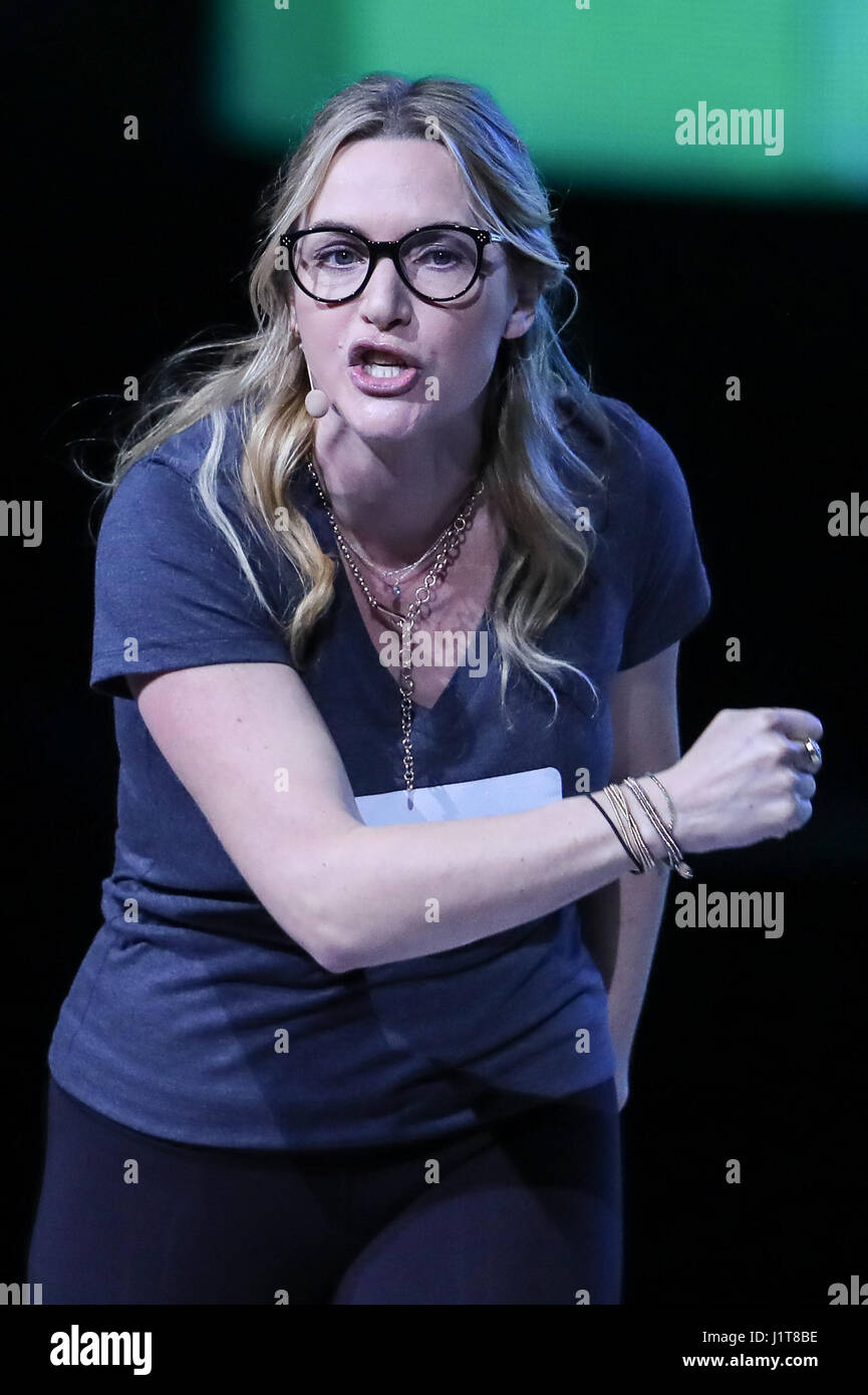 WE Day Wembley - Performances - Kate Winslet Featuring: Kate Winslet ...