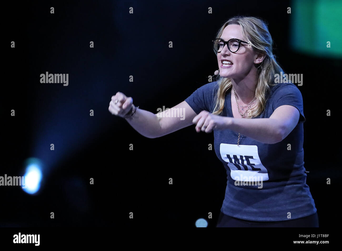 WE Day Wembley - Performances - Kate Winslet Featuring: Kate Winslet ...