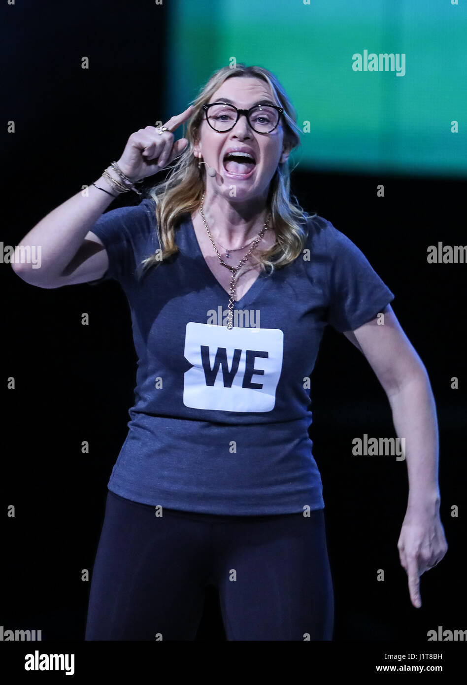 WE Day Wembley - Performances - Kate Winslet Featuring: Kate Winslet ...