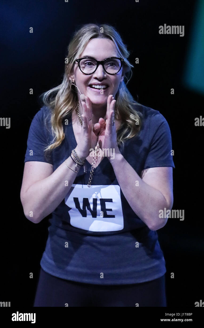WE Day Wembley - Performances - Kate Winslet Featuring: Kate Winslet ...