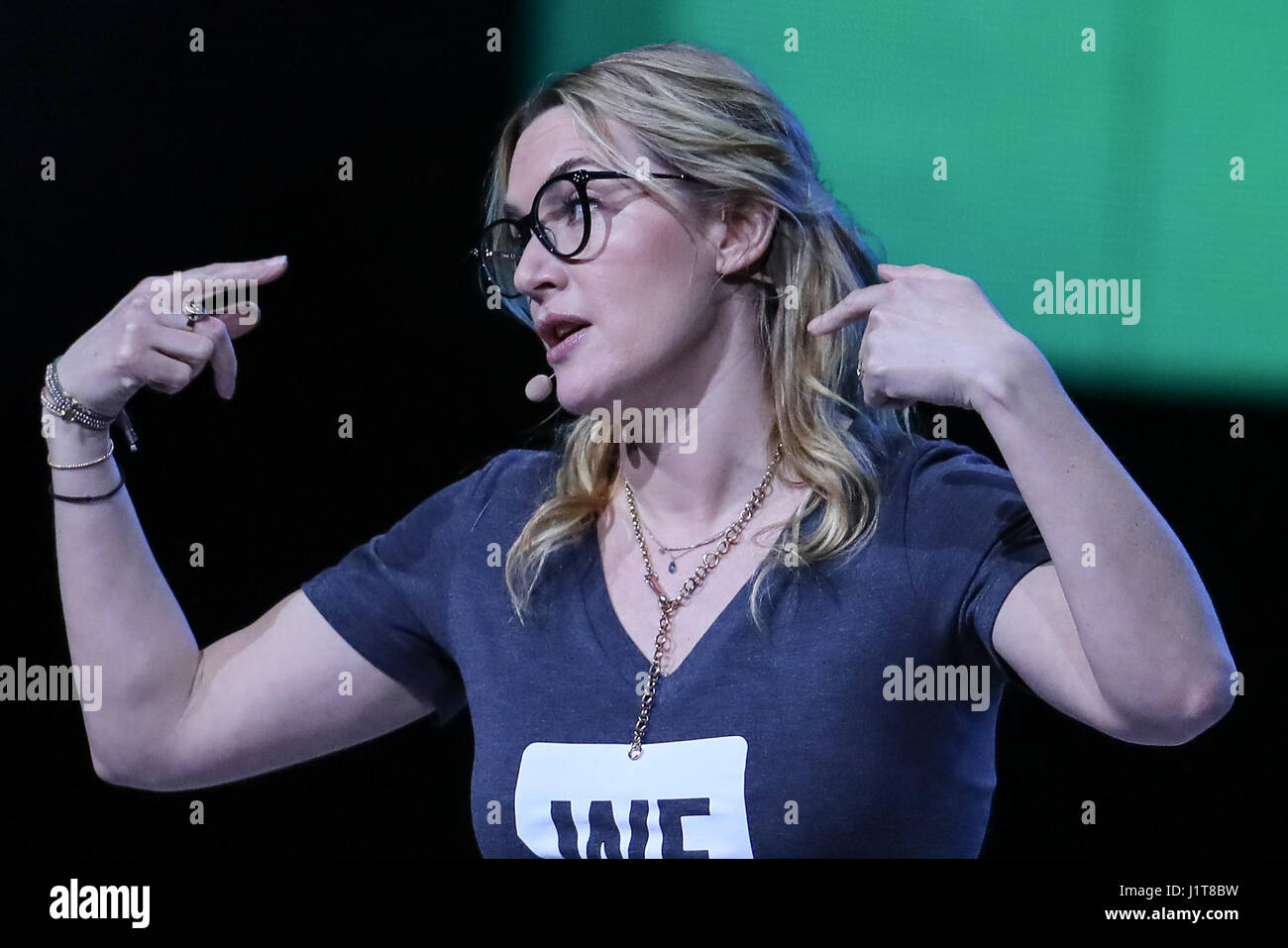 WE Day Wembley - Performances - Kate Winslet Featuring: Kate Winslet ...