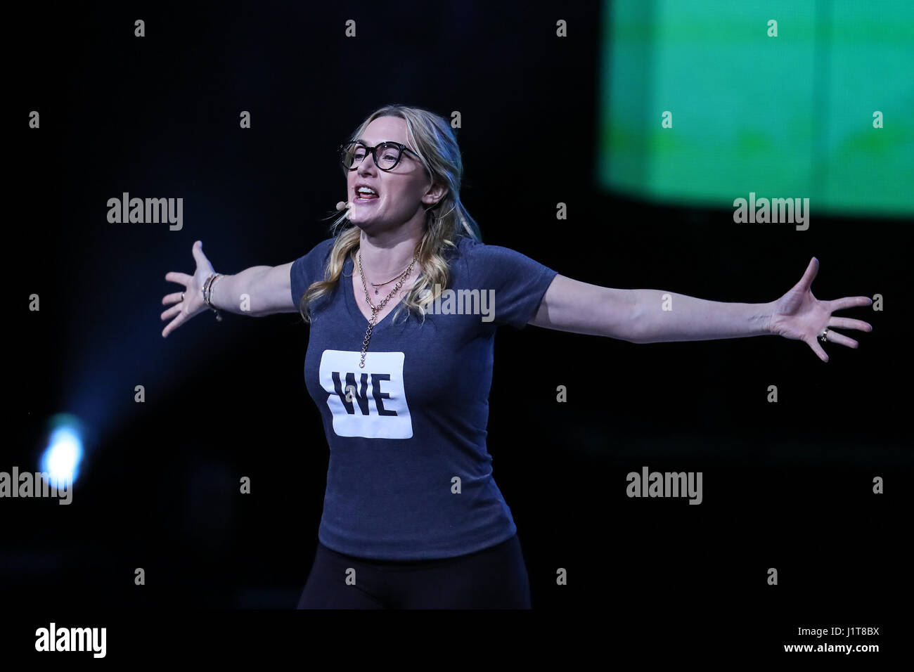 WE Day Wembley - Performances - Kate Winslet Featuring: Kate Winslet ...