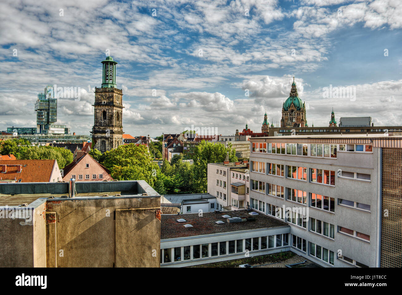 City skyline hanover germany hi-res stock photography and images - Alamy