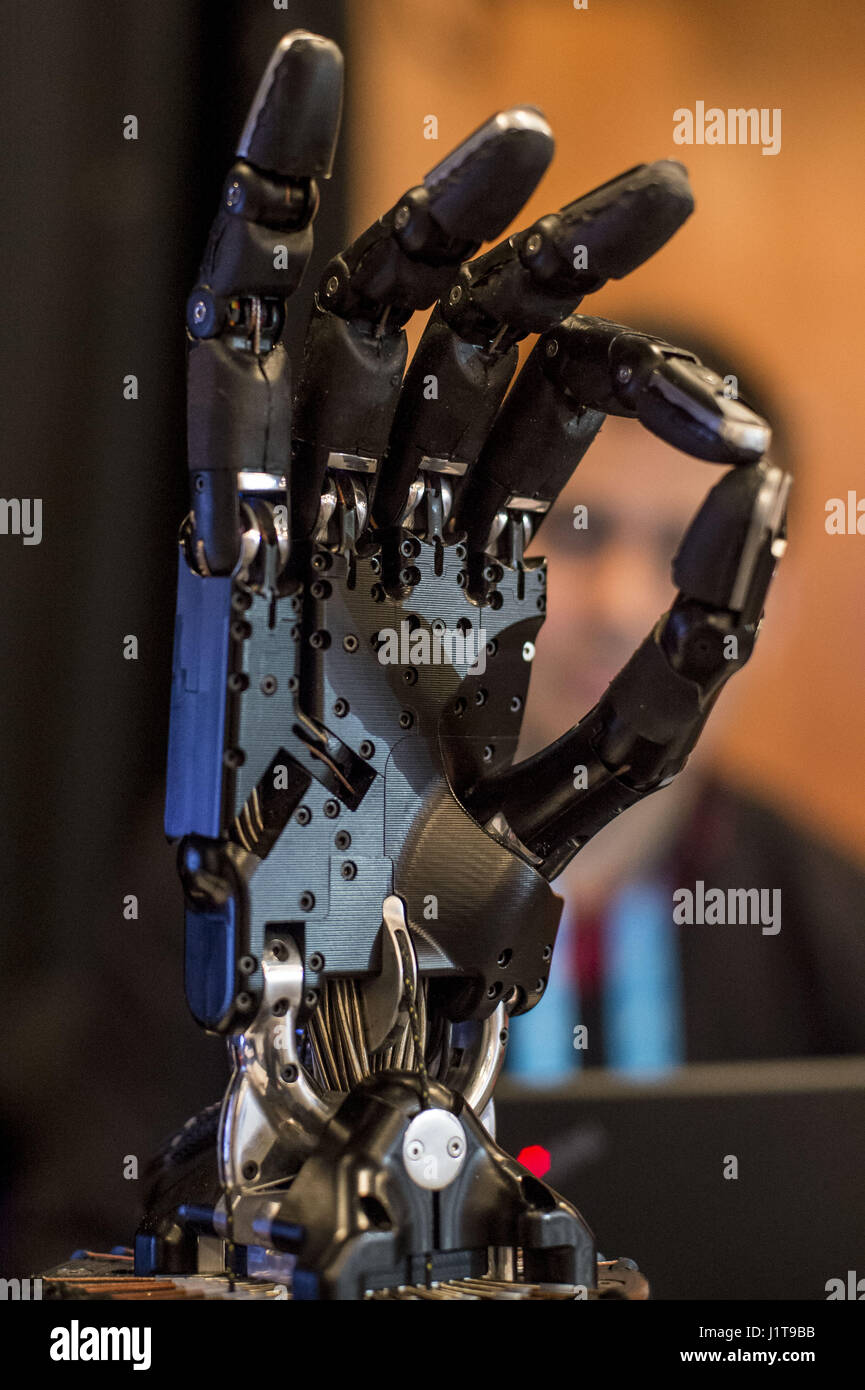 Dexterous Hand - Shadow Robot on show at the European Robotics Forum in ...