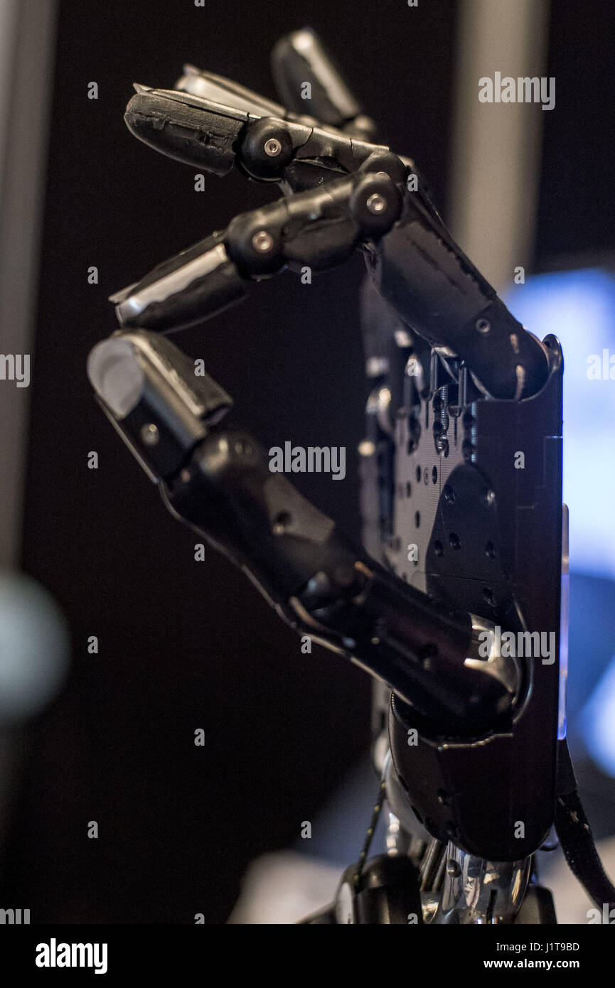 Dexterous Hand - Shadow Robot on show at the European Robotics Forum in ...