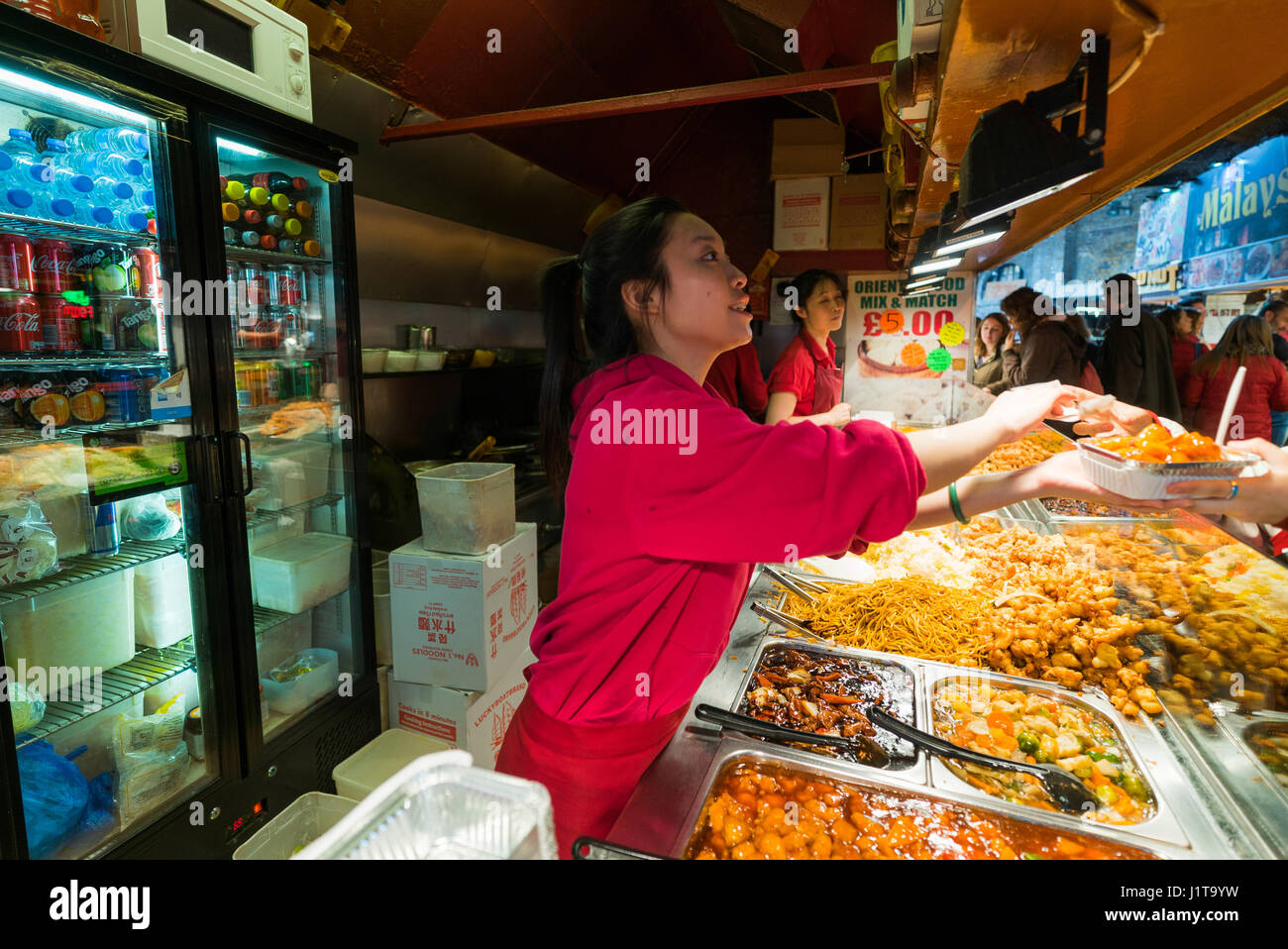 Chinese food stall camden market london hi-res stock photography and ...