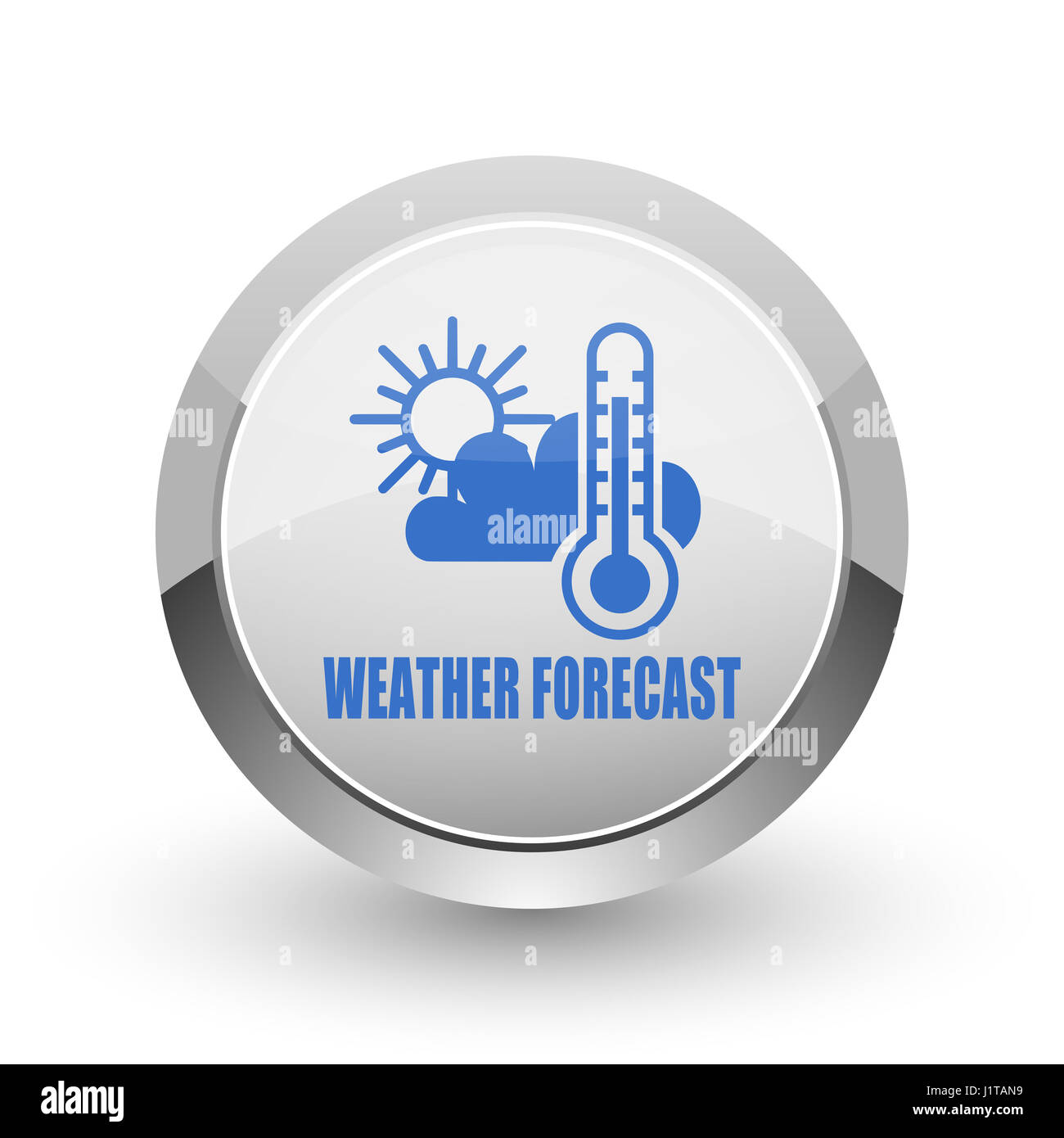 Weather forecast chrome border web and smartphone apps design round ...