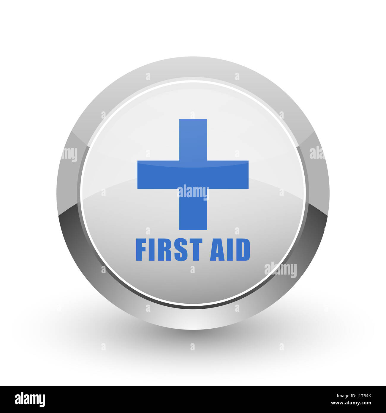 First aid chrome border web hi-res stock photography and images - Alamy
