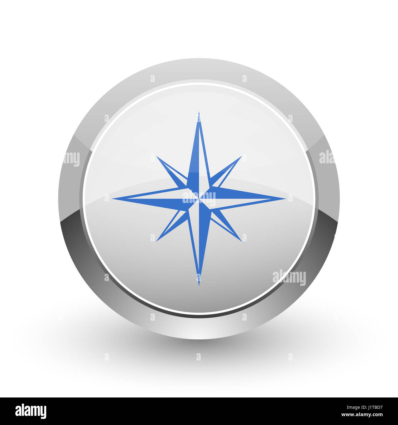 3d world map chrome hi-res stock photography and images - Alamy