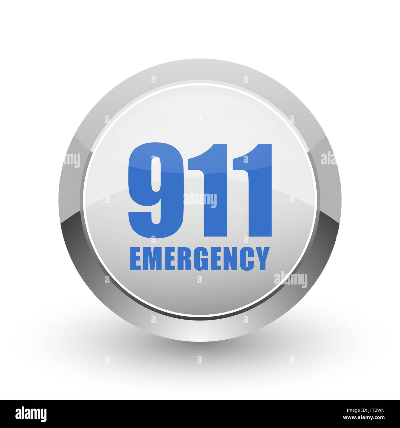 Number 911 icon hi-res stock photography and images - Alamy
