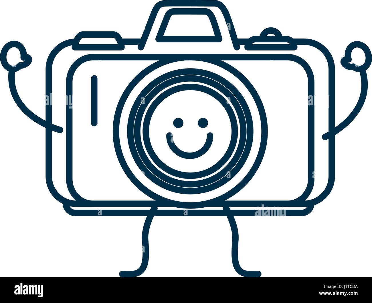 happy camera icon Stock Vector Image & Art - Alamy